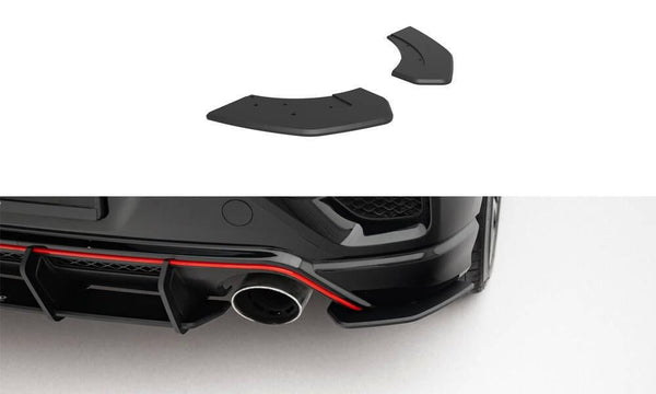 Side Rear Diffuser Extension Street Pro for Hyundai Veloster N MK2 by ...