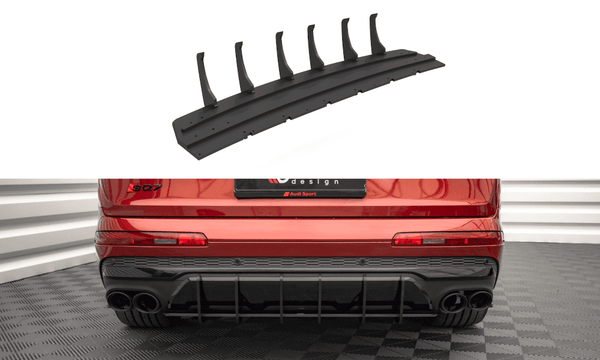 Rear Diffuser Street Pro for Audi Q7 S-Line Mk2 (4M) Facelift by Maxton ...
